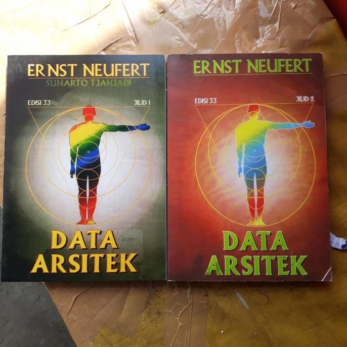 Jual 2 BUKU. DATA ARSITEK JILID 1& 2 edisi 33 by ERNST NEUFERT | Shopee ...