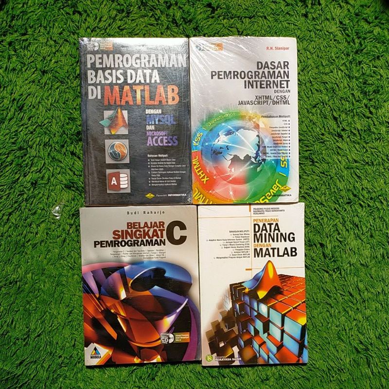 Jual ORIGINAL BUKU PEMROGRAMAN BASIS DATA DI MATLAB DASAR PEMROGRAMAN INTERNET BELAJAR SINGKAT ...