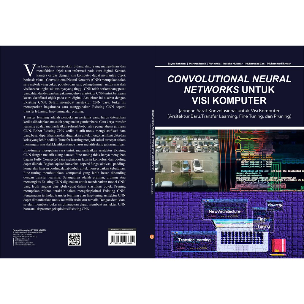 Jual Buku Convolutional Neural Networks untuk Visi Komputer Jaringan Saraf Konvolusional untuk ...