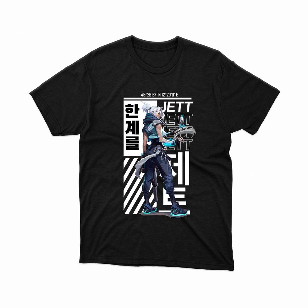 Jual Baju Kaos Premium Valorant Jett 02 BISA CUSTOM / kaos valorant ...