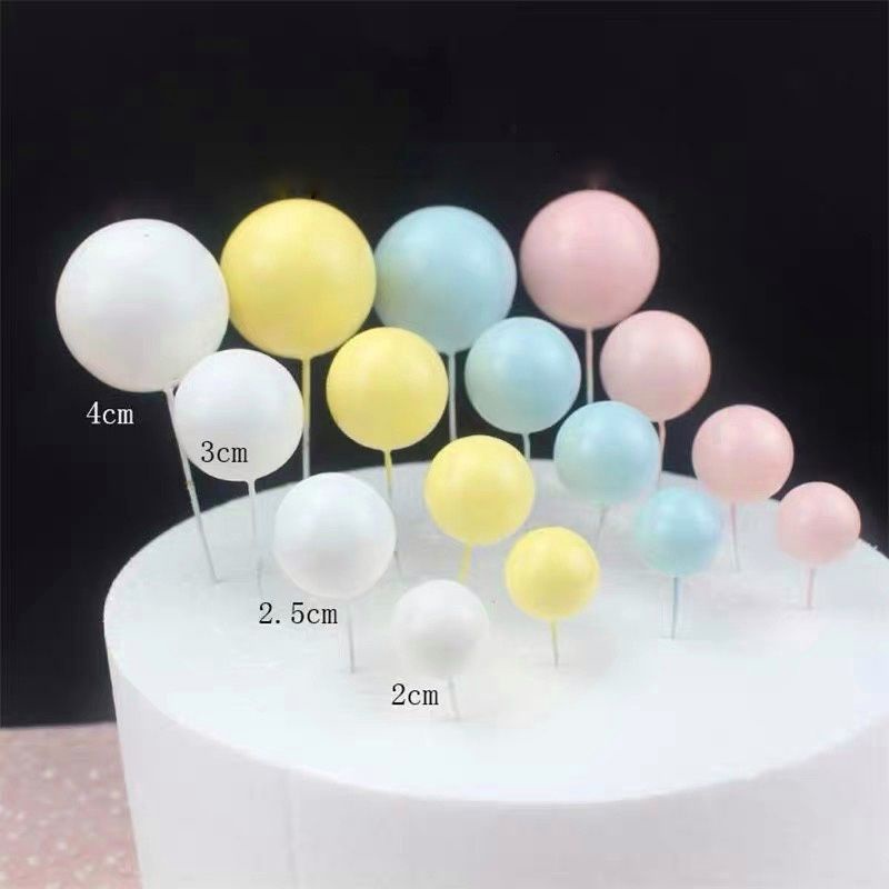 Jual Topper bola emas warna warni silver pink biru putih kuning merah ...