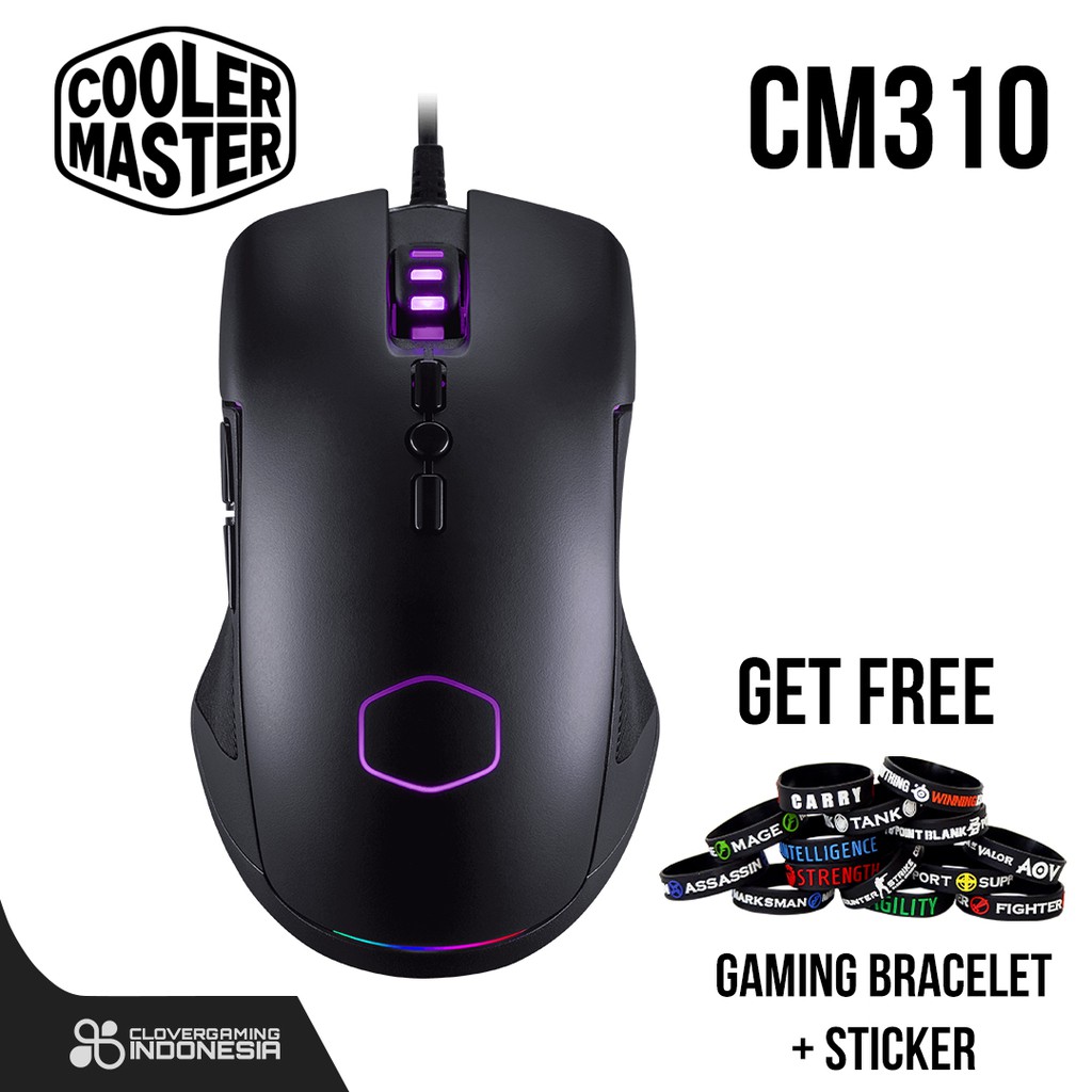 Jual Cooler Master CM310 - Gaming Mouse | Shopee Indonesia