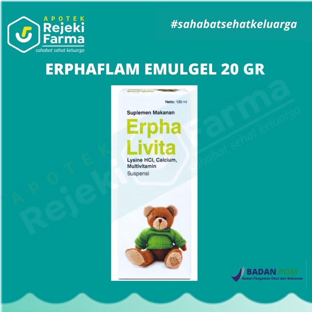 Jual Erphalivita Syrup 120 ML | Shopee Indonesia