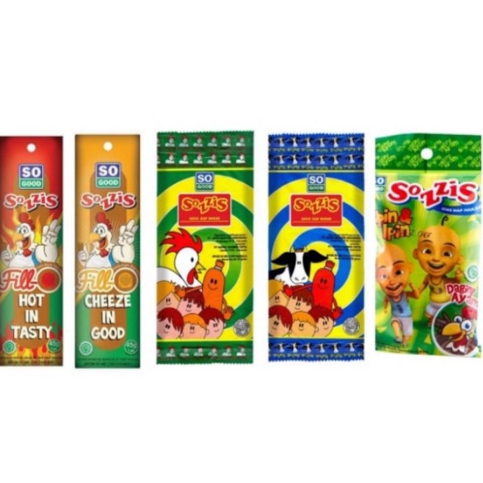 Jual SOZZIS Sosis Siap Makan Ayam Sapi fill-o saus pedas keju | Shopee ...