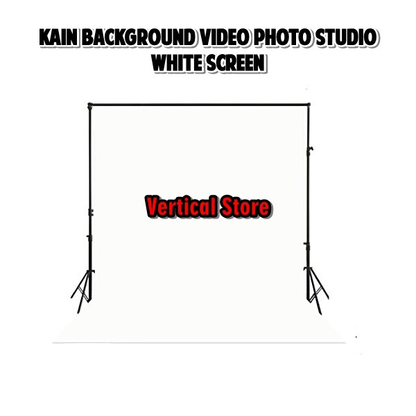 Jual Kain Background White Screen Studio Foto/ Kain Putih Dekorasi ...