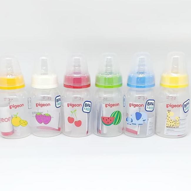 Jual ★ Botol Susu Pigeon Standard Peristaltic Nipple Ukuran 50ml, 120ml, 240ml | Shopee Indonesia