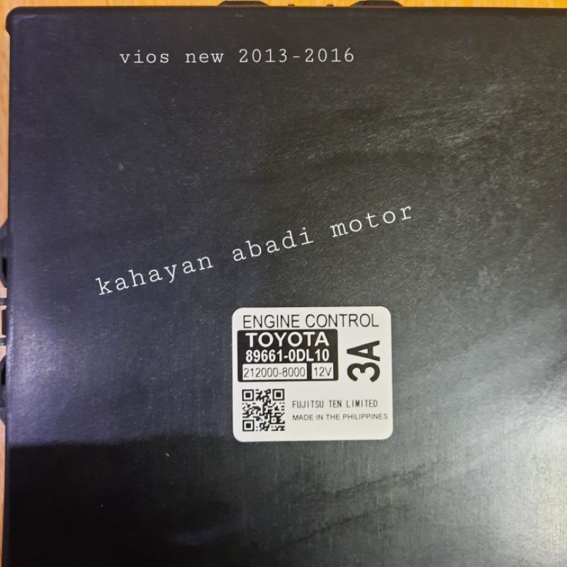 Jual ecu komputer computer new vios yaris limo 2013-2016 | Shopee Indonesia