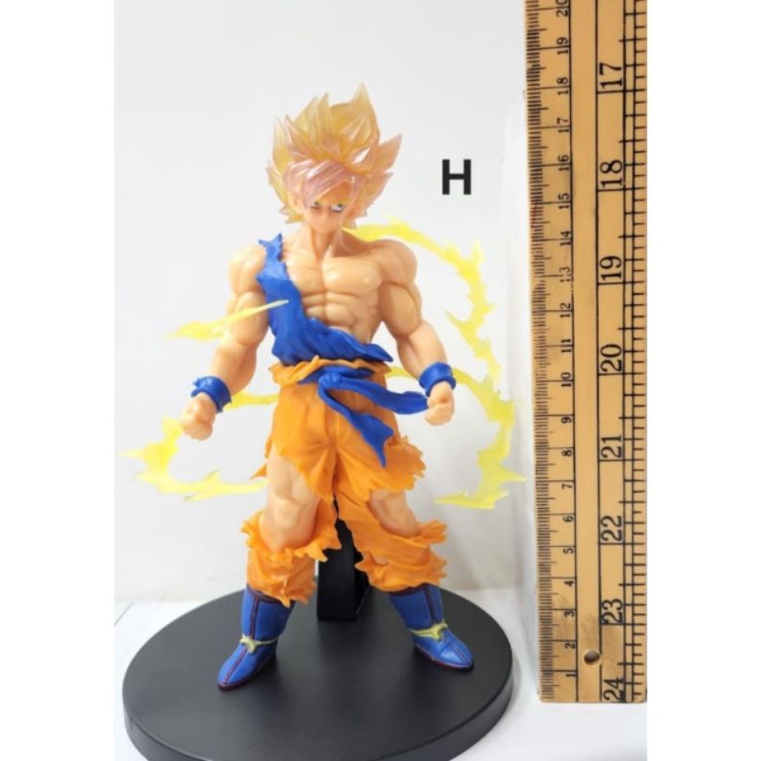 Jual son goku figuarts dragon ball pvc efek super saiyan | Shopee Indonesia