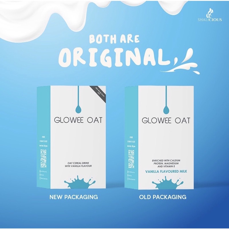 Jual (READY STOCK) 100% ORIGINAL GLOWEE OAT SHALICIOUS EXP 9/23 ...