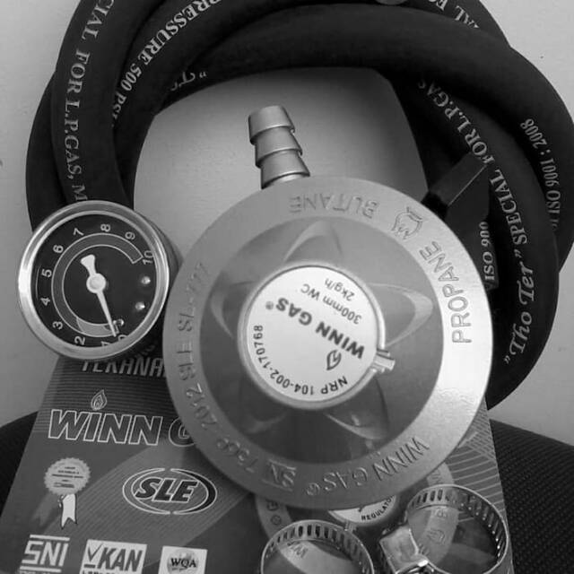 Jual Regulator Gas matic Biosave Winn Gas SLE 777 Selang gas 500 Psi ...