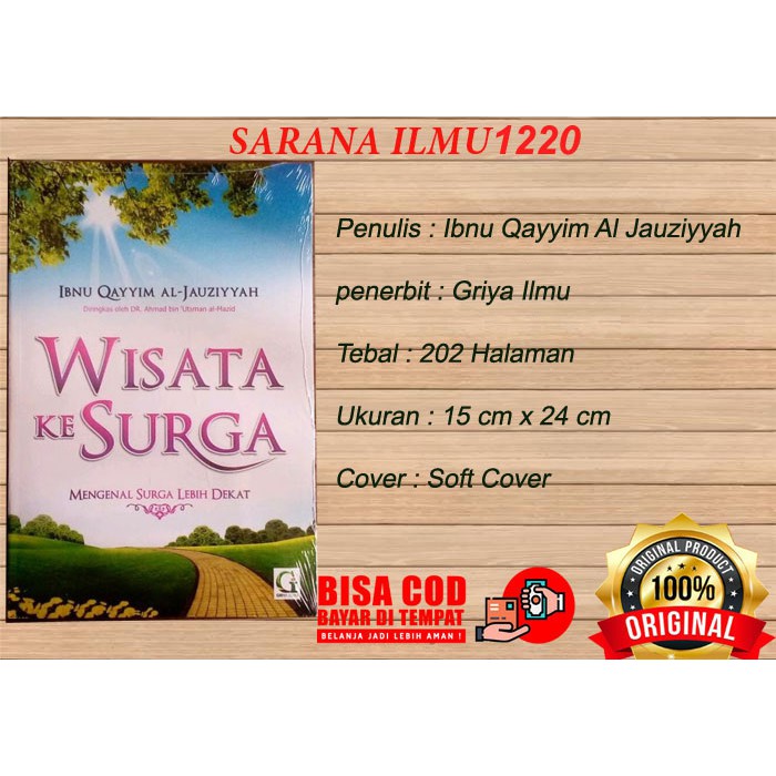 Jual Wisata Ke Surga | Griya Ilmu | Mengenal Surga Lebih Dekat | Shopee ...
