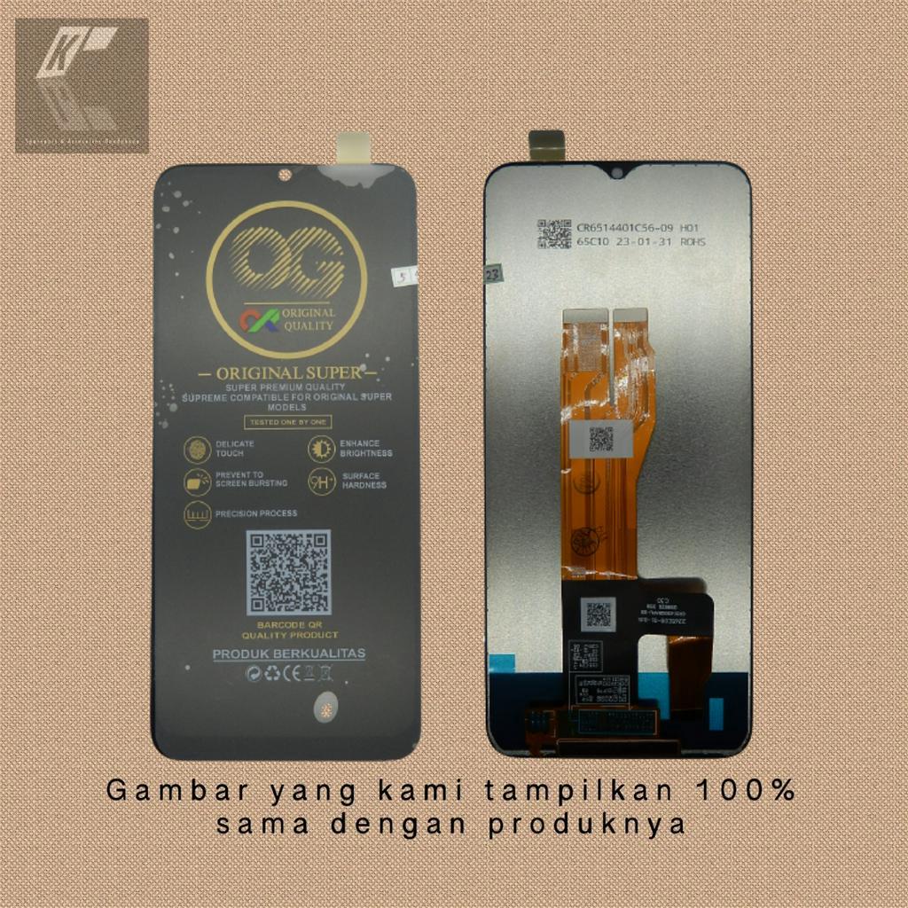 Jual LCD+TS REALME C30 / C33 BLACK OG SUPER | Shopee Indonesia