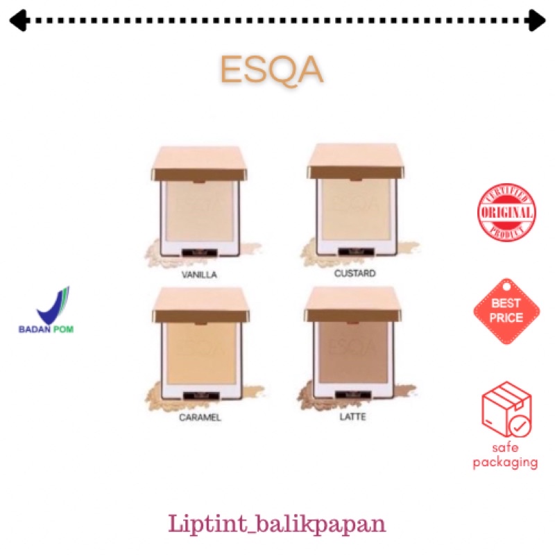 Jual Esqa Flawless Powder Foundation | Shopee Indonesia