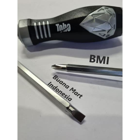 Jual Obeng Toho Bolak Balik | 2Way Cushion Screwdriver | Obeng 2way ...