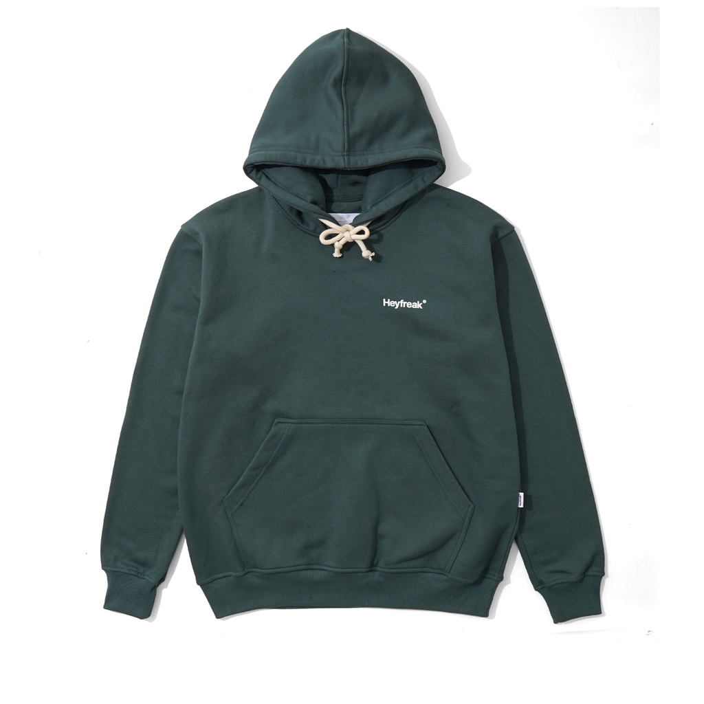Jual Heyfreak Hoodie Basic Logo Dark Green | Shopee Indonesia