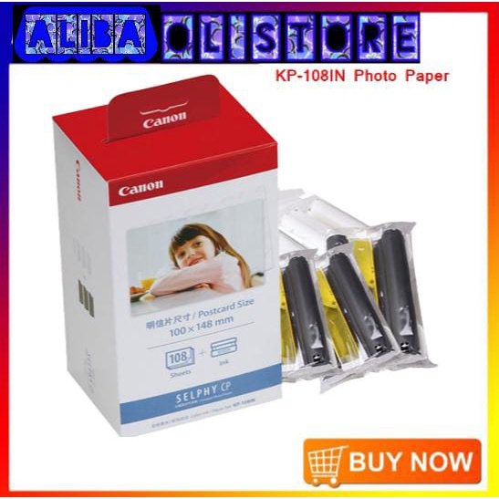 Jual Canon selphy cp kp-108in 100% Ori | Shopee Indonesia