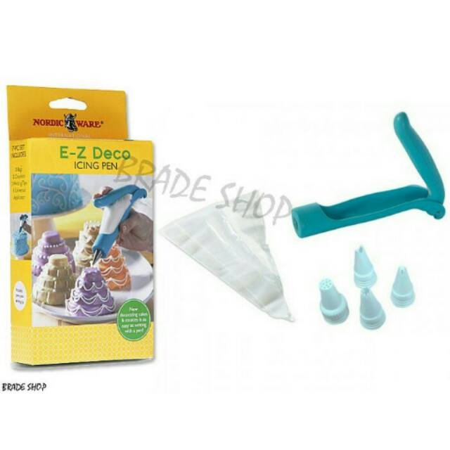 Jual E-Z DECO ICING PEN ALAT PENGHIAS KUE | Shopee Indonesia