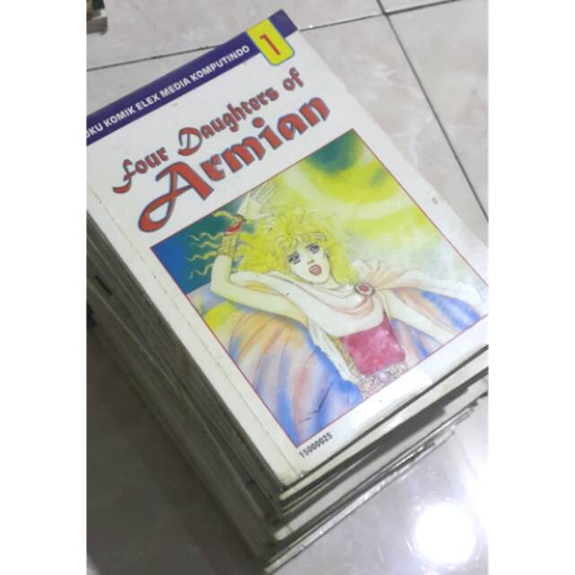 Jual KOMIK JADUL FOUR DAUGHTERS OF ARMIAN 1-17 TAMAT KOMIK (Il Sook ...