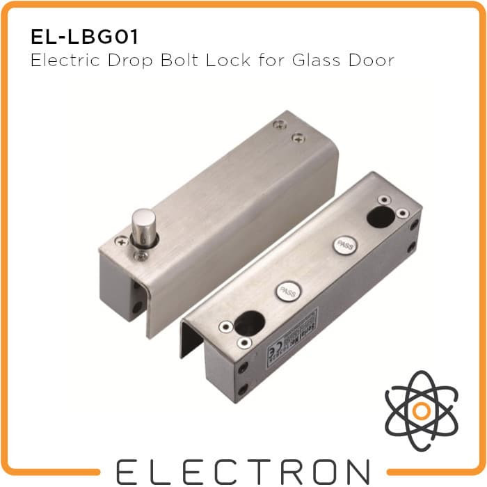 Jual Electric Drop Bolt Lock Access Frameless Glass Door - Kunci Pintu ...
