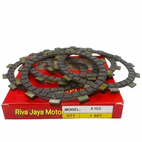 Jual Kampas Kopling Plat Fiber Kopling Set Suzuki A100 A 100 | Shopee Indonesia