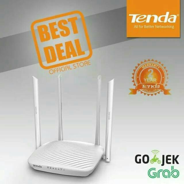 Jual TENDA F9 600Mbps High Power Wall Killer Wirelesa Router | Shopee ...
