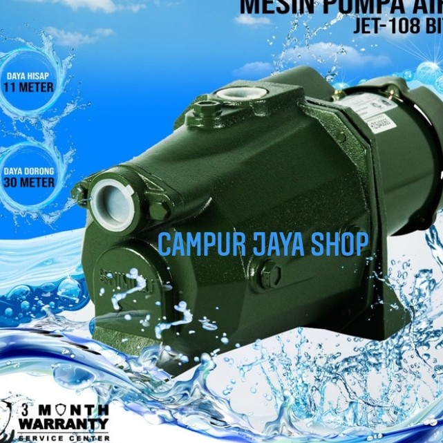 Jual Mesin Pompa Air Listrik Semi Jet Pump Shimizu Jet 108 Bit/108Bit | Shopee Indonesia
