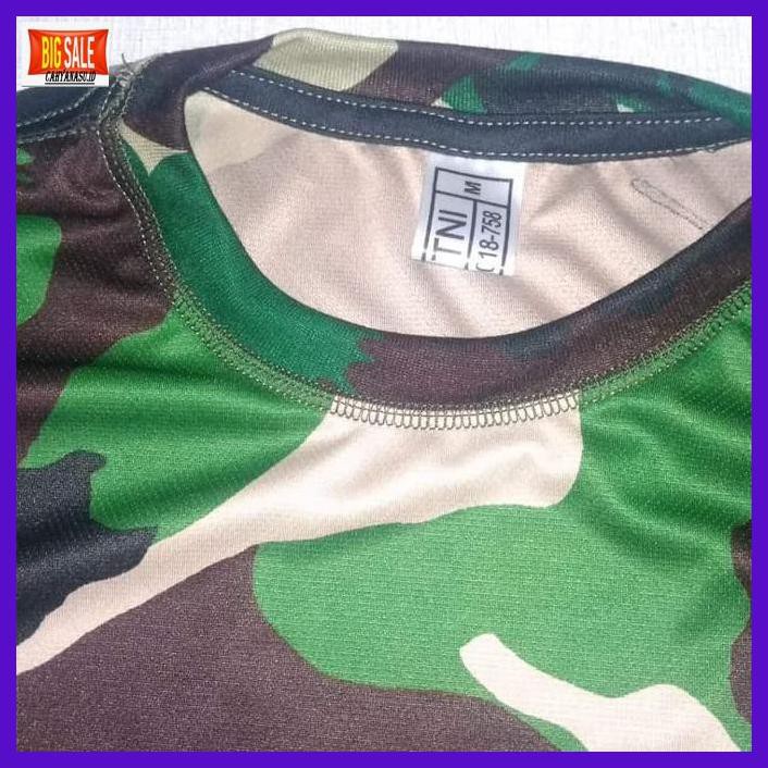 Jual SOAKDALAM- KAOS LORENG TNI MALVINES BAHAN DRY FIT -ASLIII. | Shopee Indonesia