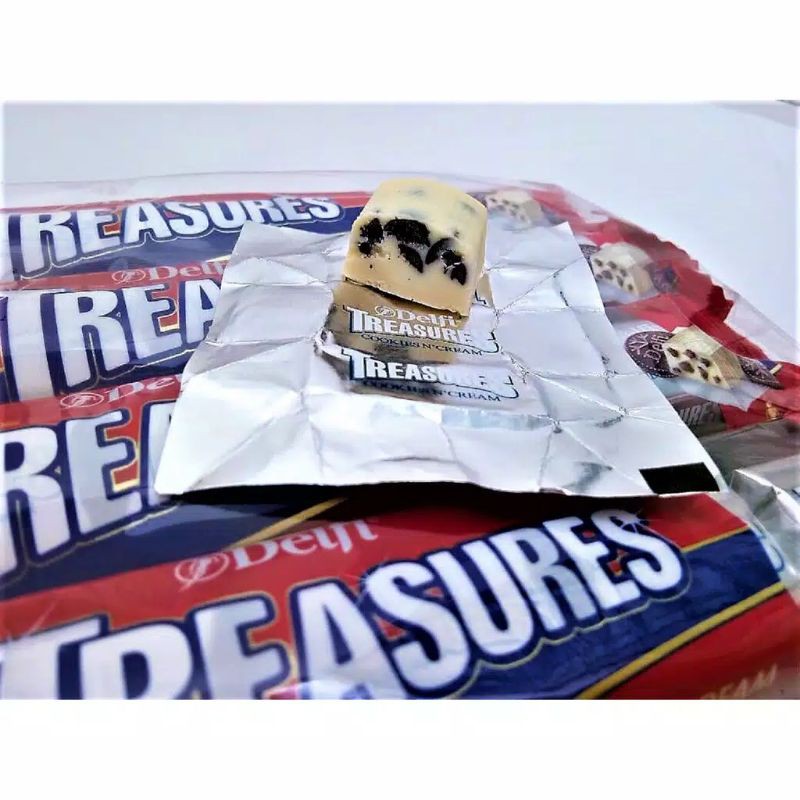 Jual DELFI TREASURES 9GR, COKLAT DELFI TREASURE 9 GRAM GOLDEN ALMOND ...
