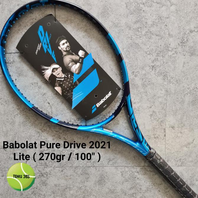 Jual Raket Tenis Babolat Pure Drive Lite ( 270gr / 100" ) | Shopee ...