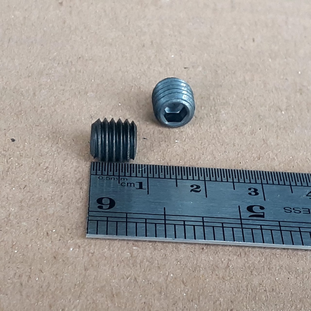 Jual M8X8 BAUT L TANAM BAJA HITAM / BAUT L TANAM M8 X 8 HITAM SOCKET ...