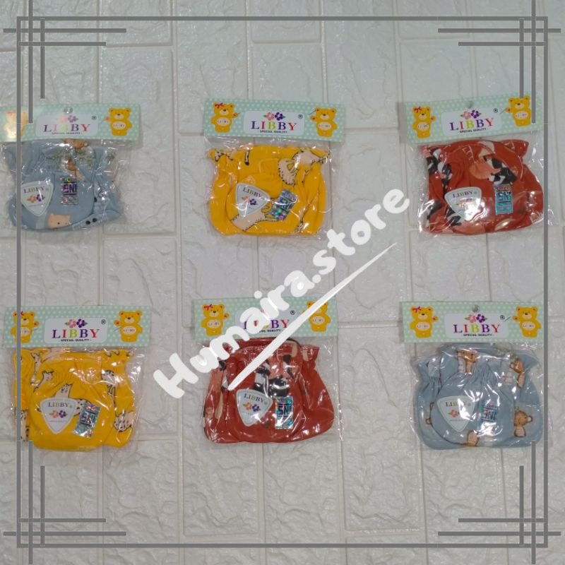 Jual Sarung Tangan + Kaki Bayi Libby || Sarung Tangan Set Baby Libby ...