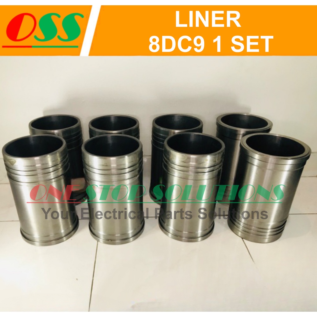 Jual LINER LINEAR ENGINE MITSUBISHI 8DC9 1 SET | Shopee Indonesia