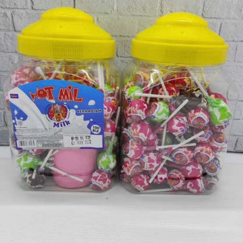 Jual PERMEN LOLLIPOP SUSU / PERMEN TUSUK (random) | Shopee Indonesia