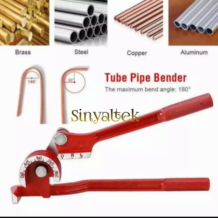 Jual Alat tekuk Pipa besi Manual pipe Bender 3.6.8.mm tekuk/ bengkok ...