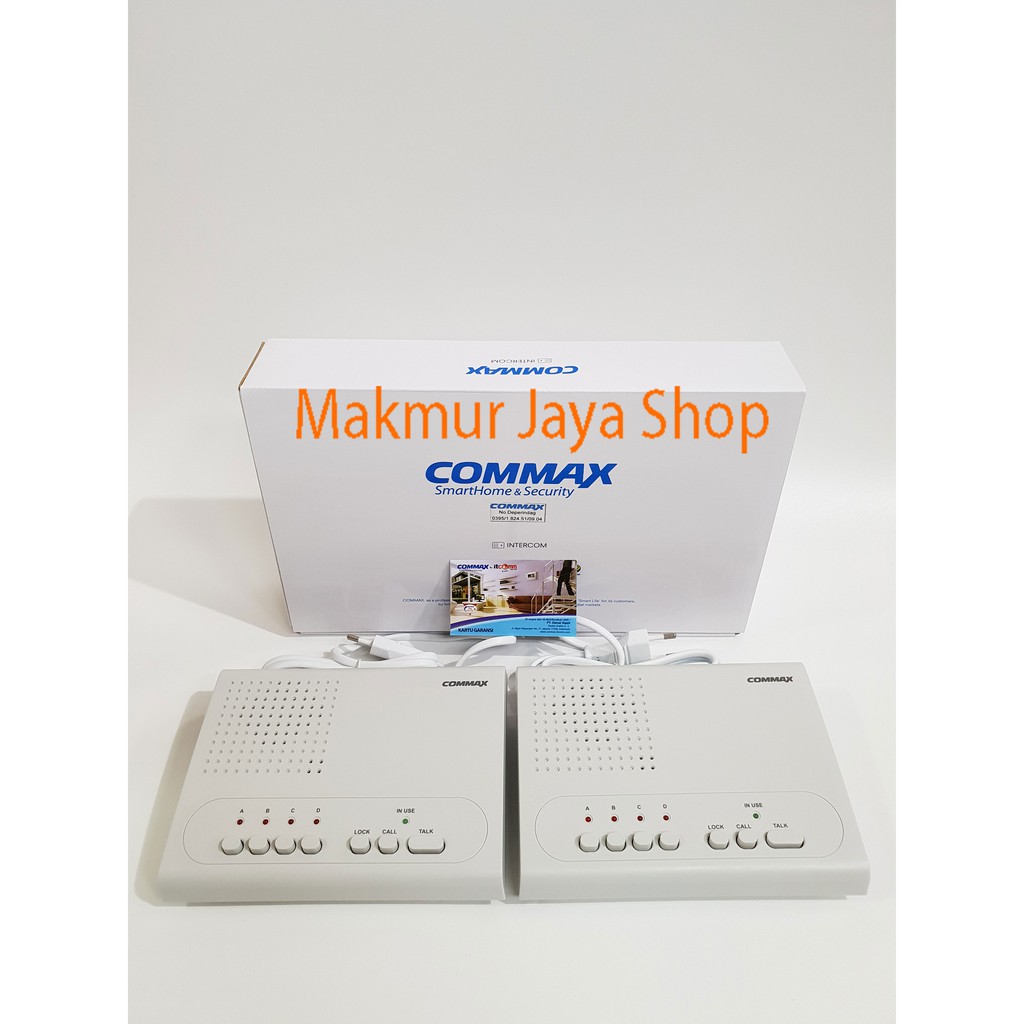 Jual Intercom Wireless Commax WI-4C Putih (Sepasang) | Shopee Indonesia