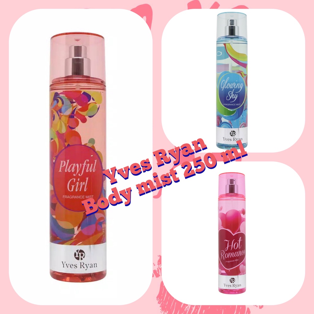 Jual Yves ryan body mist 250 ml | Shopee Indonesia