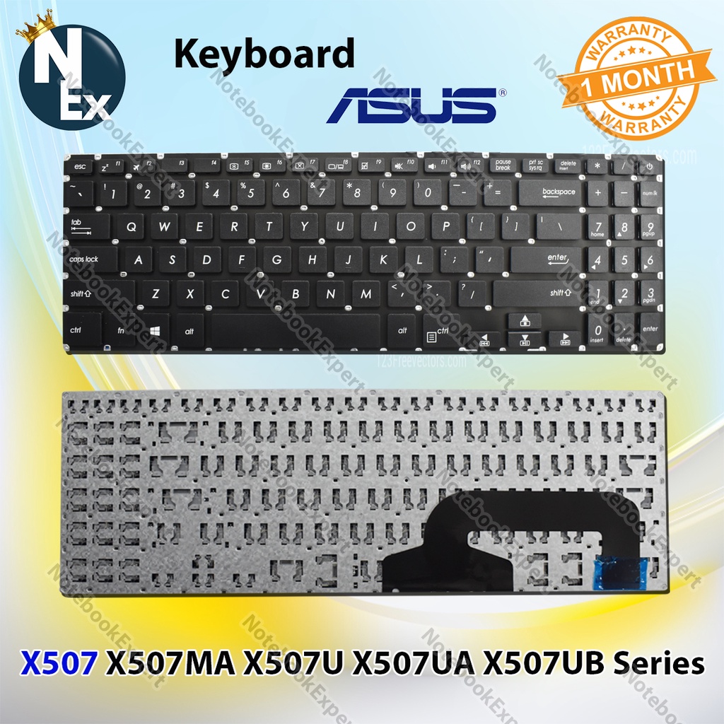 Jual Keyboard Asus X507 X507MA X507U X507UA X507UB Series | Shopee ...