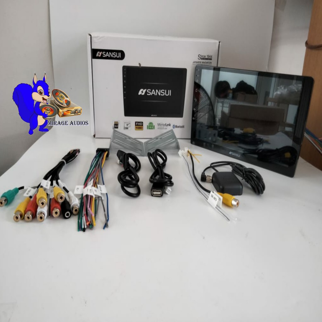 Jual Head Unit Android Sansui 9 inch Original Garansi Resmi | Shopee ...