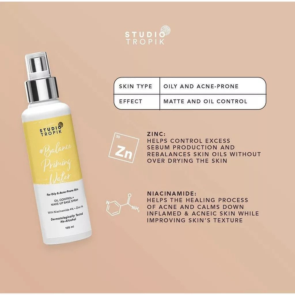 Jual Studio Tropik Original Priming Water Studio Tropik Flawless Priming Water Studio Tropik ...