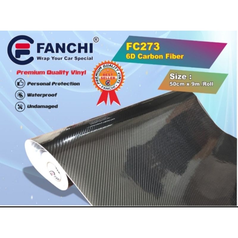 Jual Karbon Kevlar Skotlet Motor Karbon Fiber Merk Fanchi L 50cm x P 9m ...