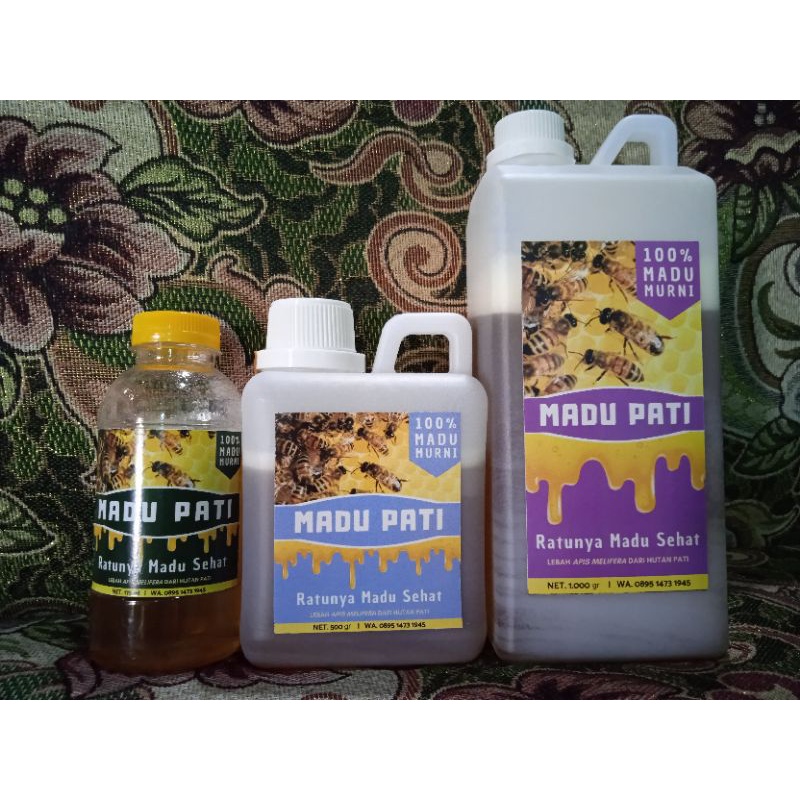 Jual MADU PATII 1000 gr - MURNI DAN ASLI 100% | Shopee Indonesia