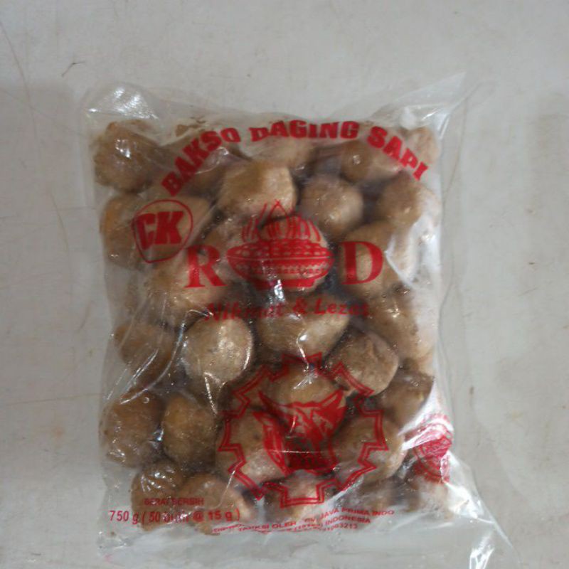 Jual RD Bakso Daging Sapi isi 50 | Shopee Indonesia