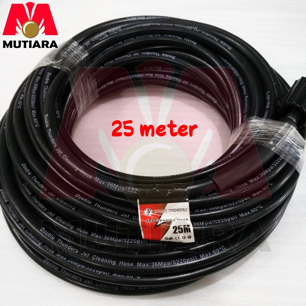 Jual Selang Jet Cleaner Pompa Lakoni laguna 25 meter merk Double ...