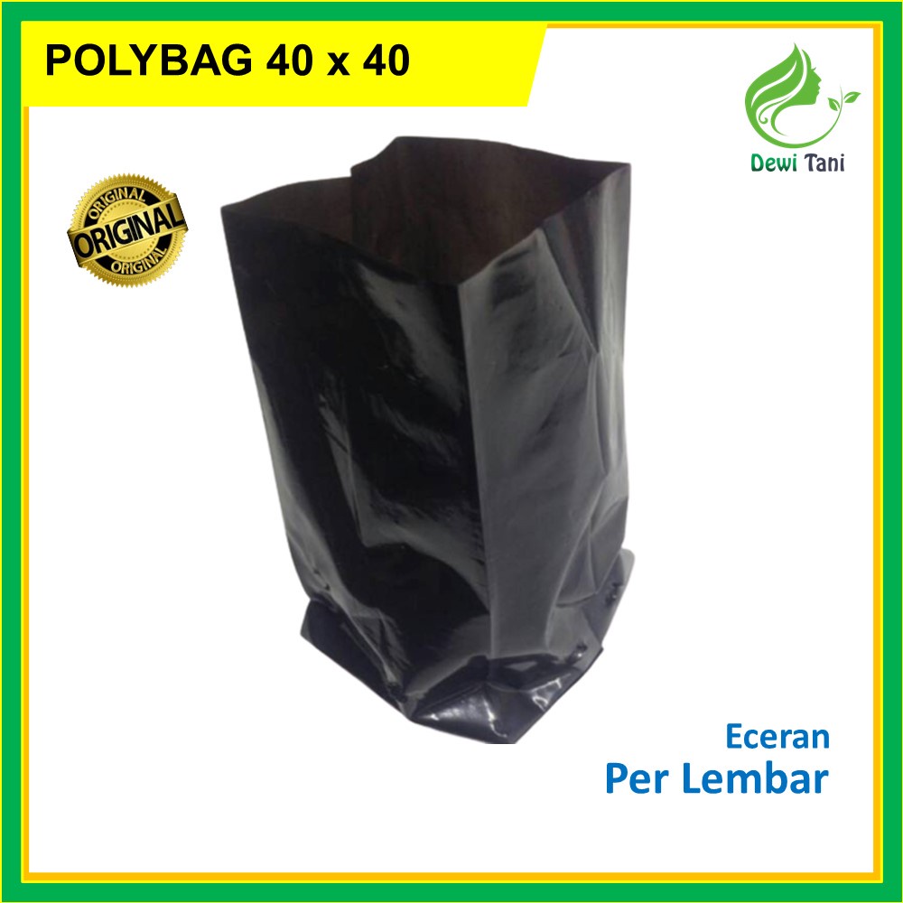 Jual Polybag 40x40 / polibag 40x40 / polibek Plastik 40x40 Eceran ...