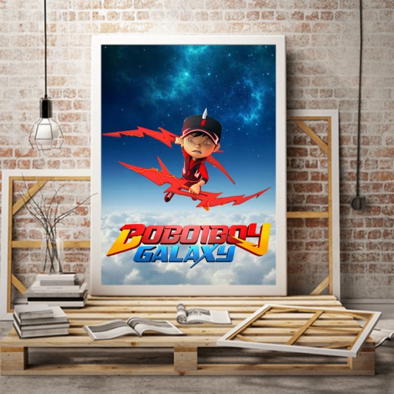 Jual Sticker Poster boboiboy galaxy boboi boy stiker Vynil lukisan ...