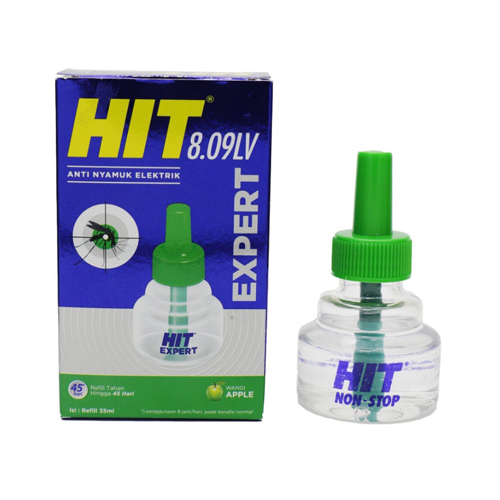 Jual HIT REFILL Expert Xpress 8.09 LV Apple 35 ML - Obat Anti Nyamuk ...