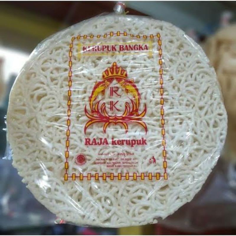 Jual Kerupuk bangka asli merk Raja Kerupuk, kerupuk jumbo lomba 17an ...