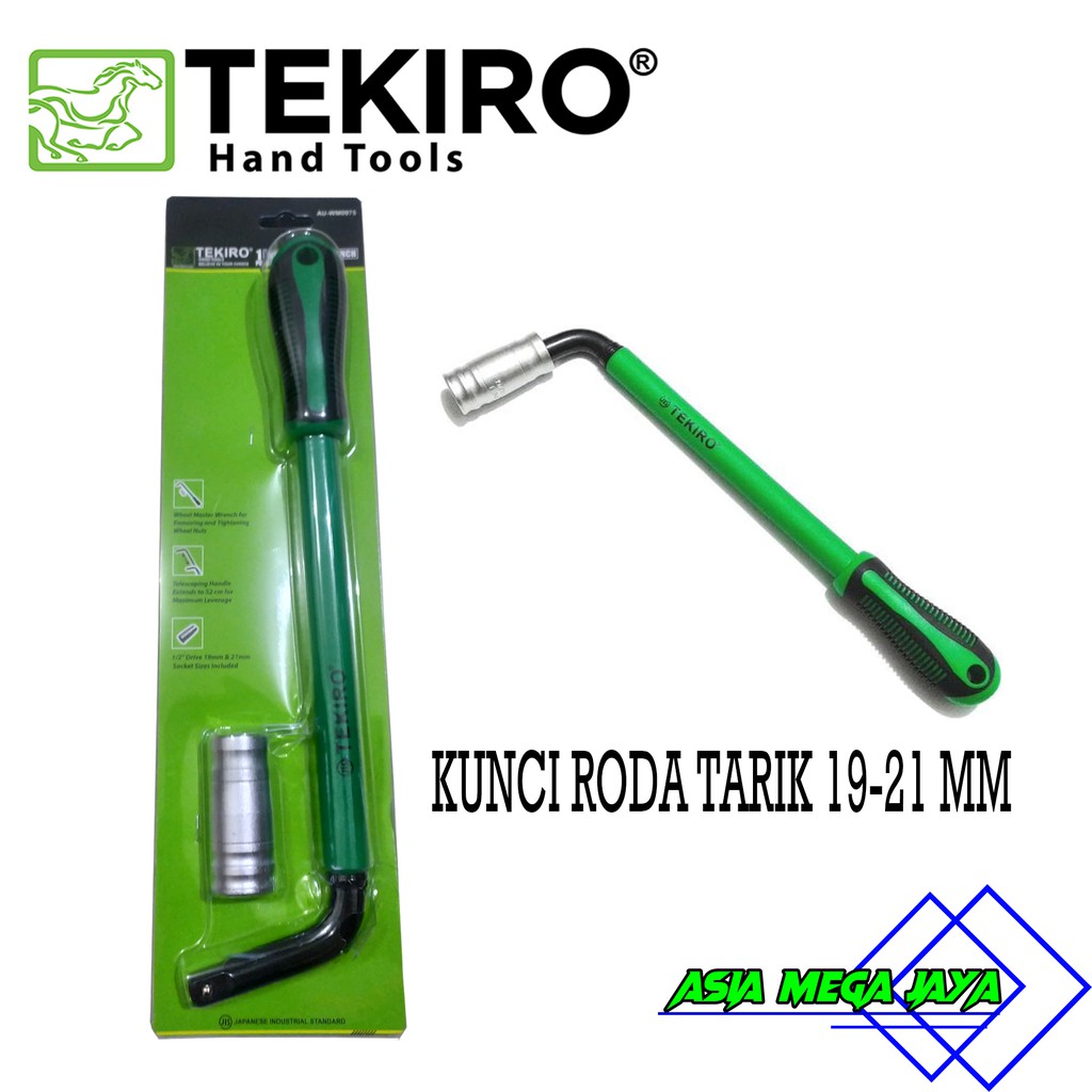 Jual Promo !!! TEKIRO Kunci Roda Tarik 19 X 21 MM BAN MOBIL WHEEL ...