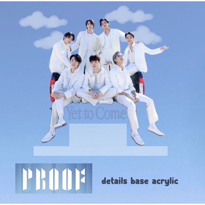 Jual DEFECT SALE-best moment standee bts | proof standee | yet to come ...