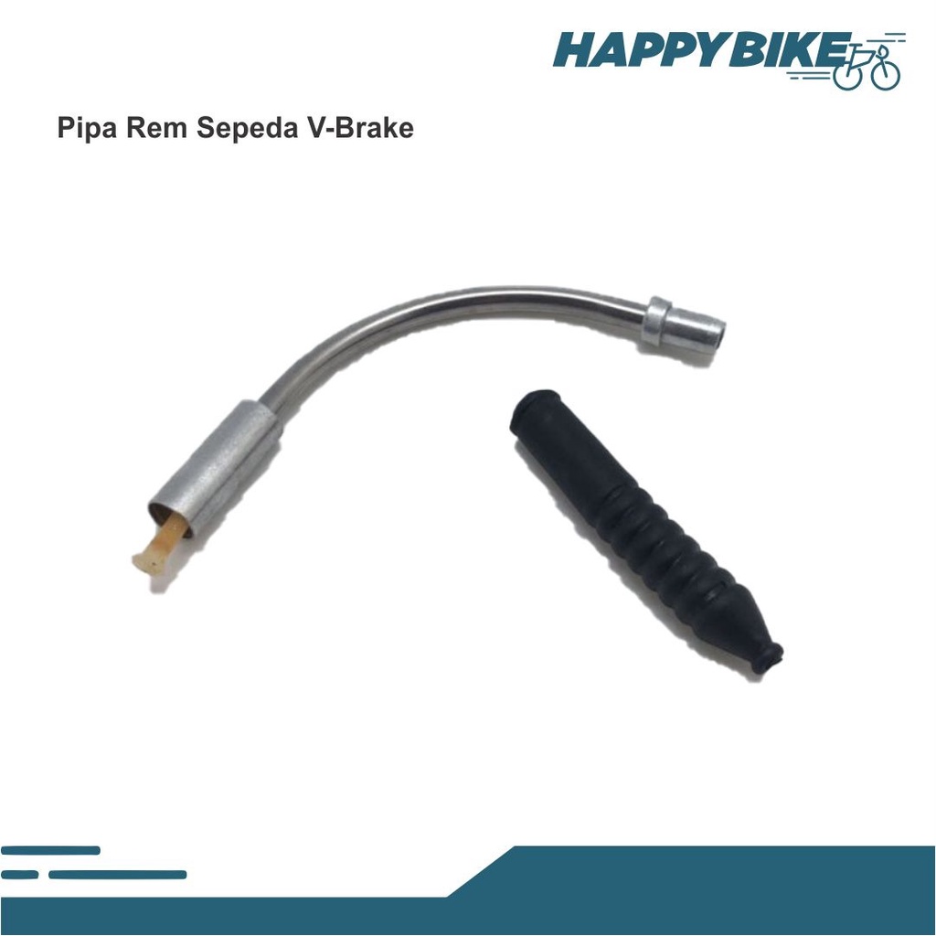 Jual Pipa Rem V Brake Sepeda Besi Hitam Selang Pipa Lengkung | Shopee ...
